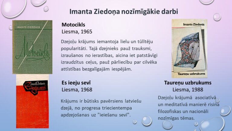 Ziedonis un laikmets – Rīgas Centrālā bibliotēka